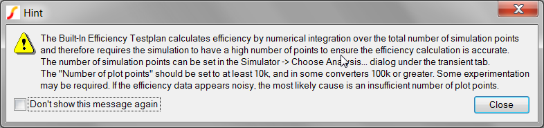 Dvm Tutorial 51 Running The Built In Efficiency Testplan
